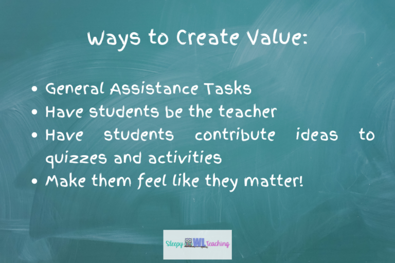 How Helping Students Feel Valued Contributes to Building Relationships ...